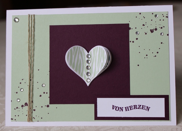 Karten mit Herz! – AnnasBastelkiste